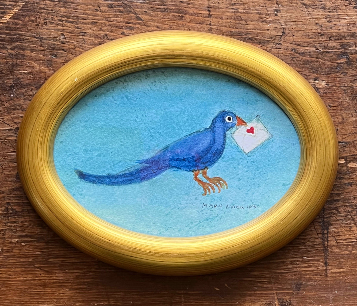 'Bluebird with a Love Letter' – marymaguireart
