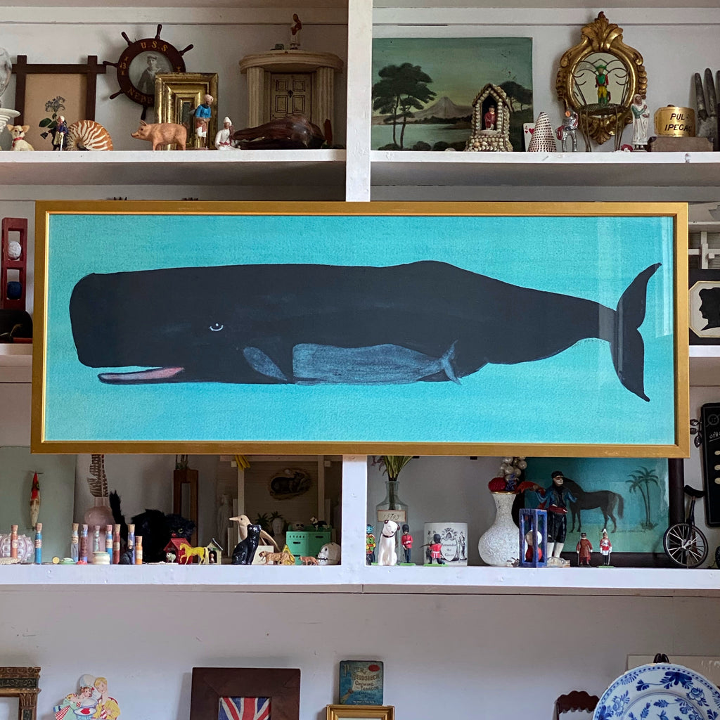 'Mother Whale and Her Calf' – marymaguireart