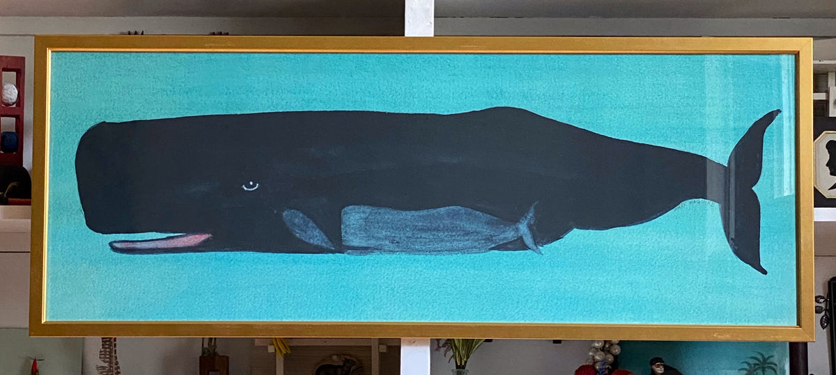 'Mother Whale and Her Calf' – marymaguireart